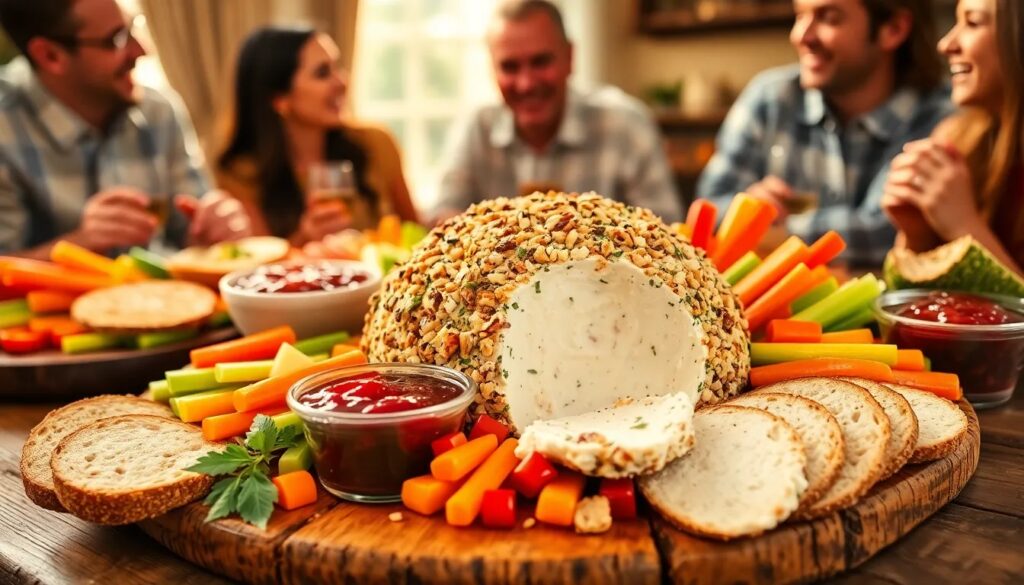Delicious GREENBERG Smoked Turkey Cheese Ball RECIPE!